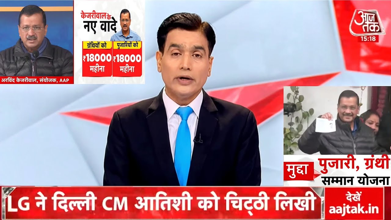 AAP's Yojna of Rs. 18,000: पुजारी-ग्रंथी सम्मान योजना | Sayeed Ansari ...