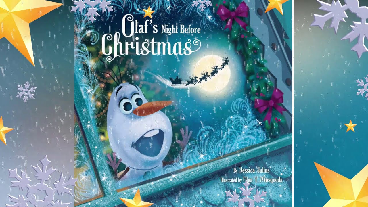 Olaf's Night Before Christmas (Read Aloud) - YouTube