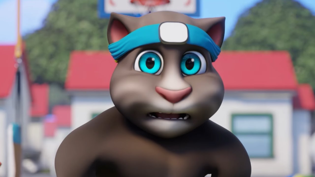 Super Strong | Talking Tom Shorts | Cartoons for Kids | WildBrain Toons ...