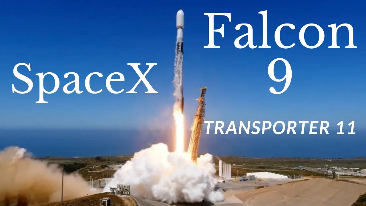 Rocket Launch - SpaceX Falcon 9 Transporter 11 rideshare misson - YouTube