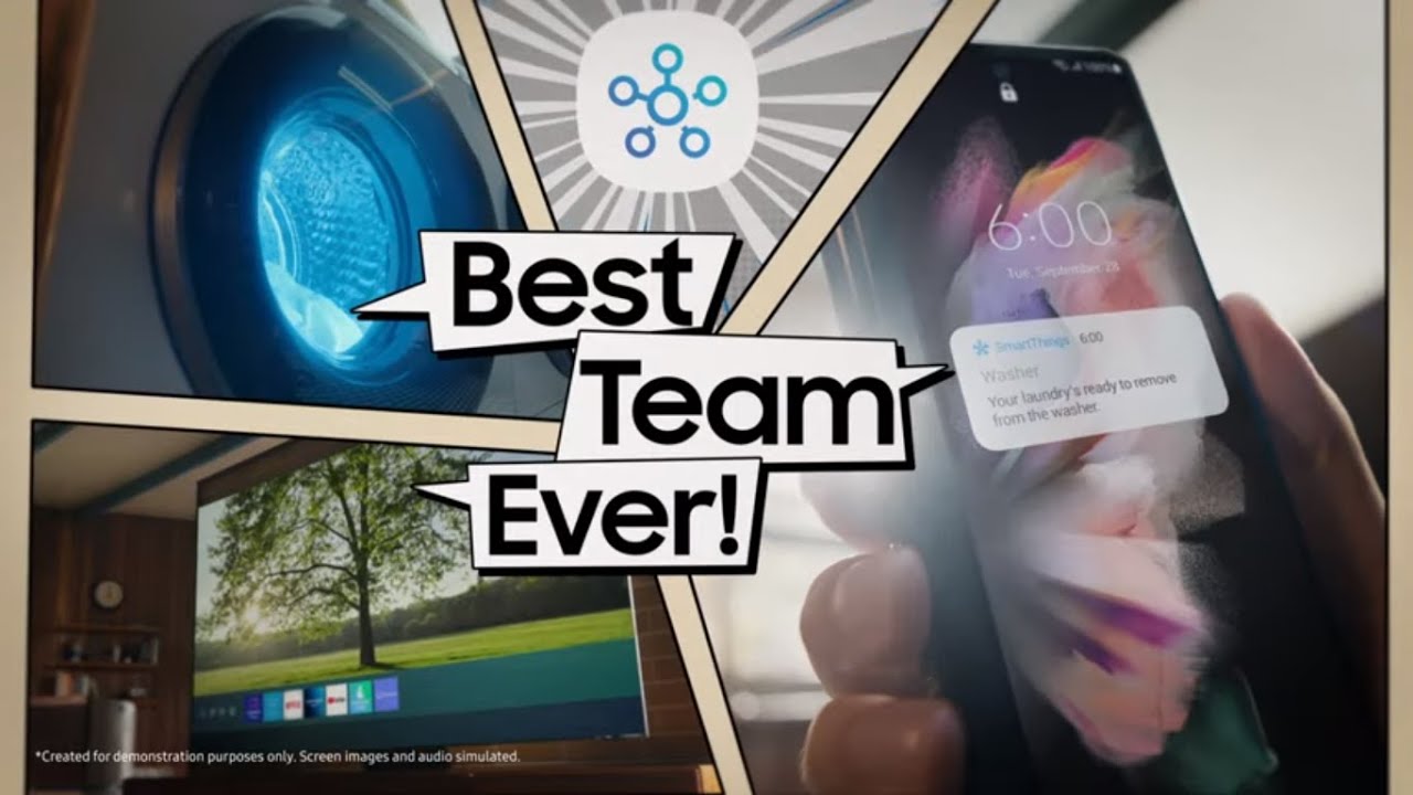 Team Samsung: Amazing teamwork for you (Eco Laundry) - YouTube