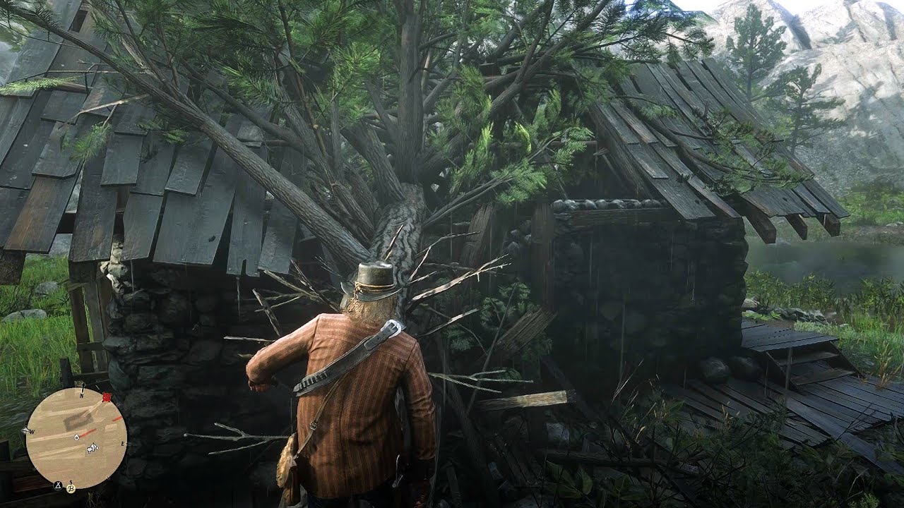 Rdr2 - Finally finding the Bat house - YouTube