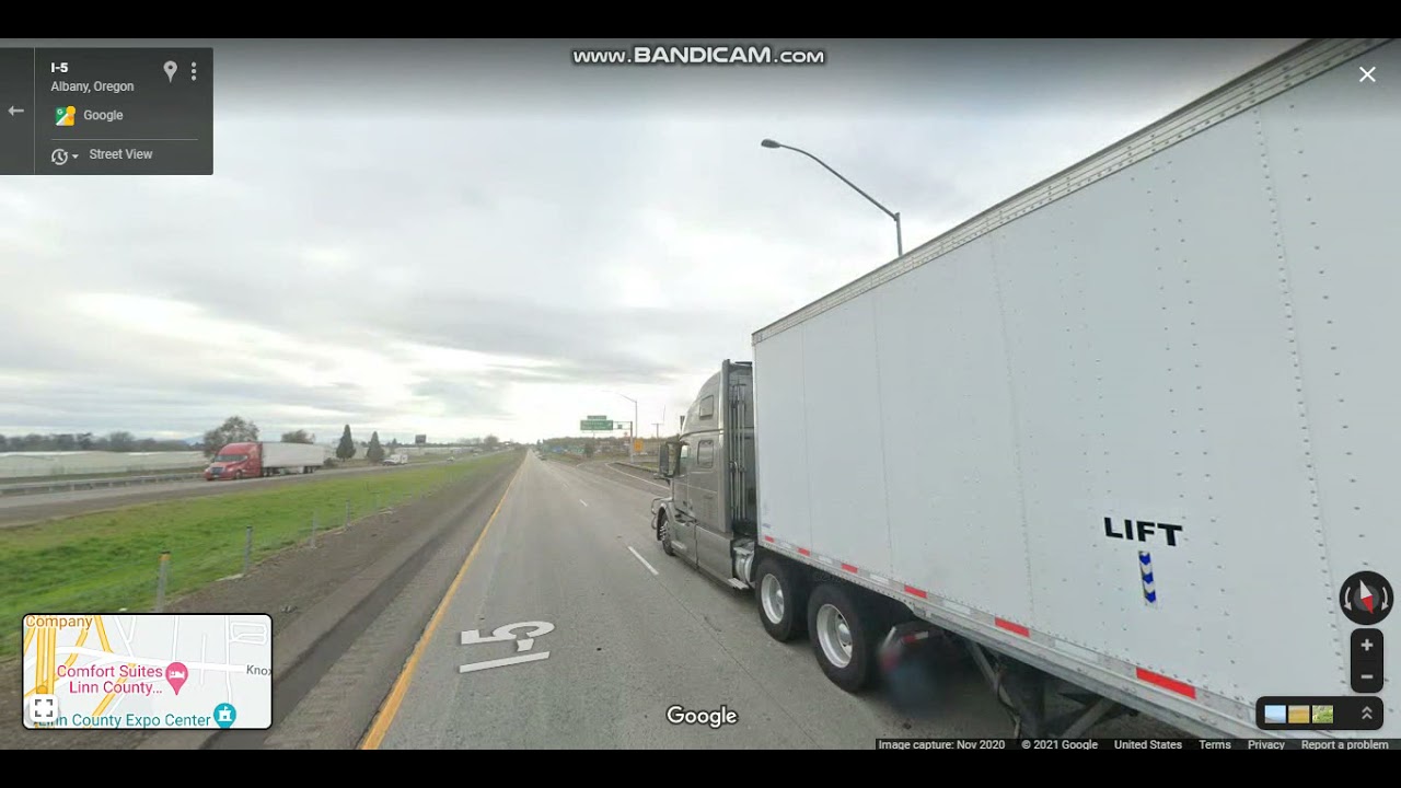 Interstate 5 - Oregon (Exits 239 to 228) southbound - YouTube