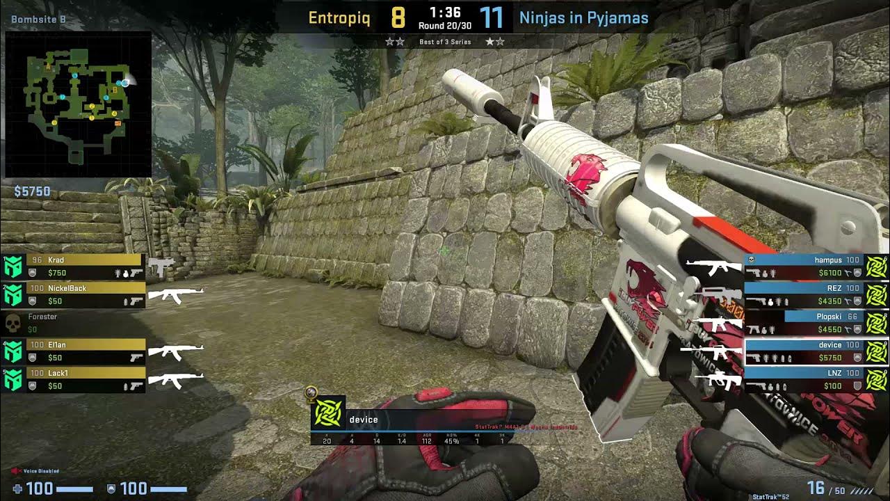 CS:GO POV Demo NiP Device (26/17) vs Entropiq (de_ancient) - YouTube