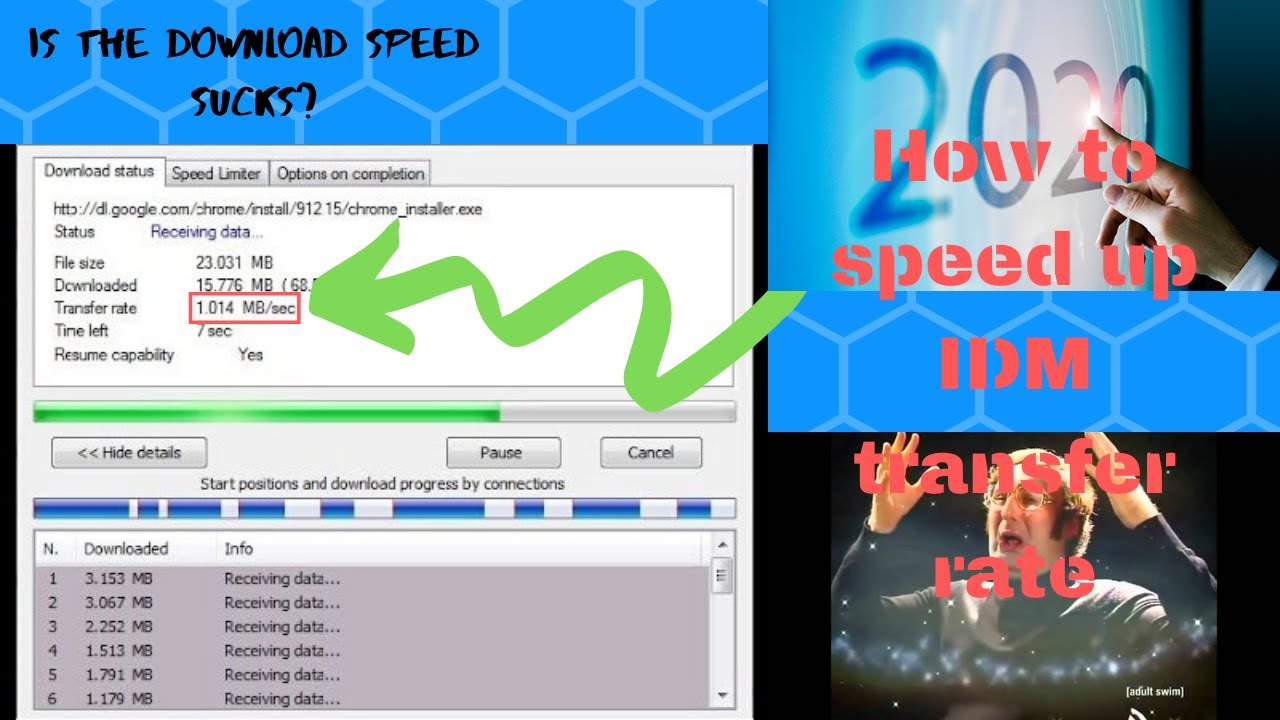 Boost your IDM Download Speed 20X Faster || Internet Download Manager ...