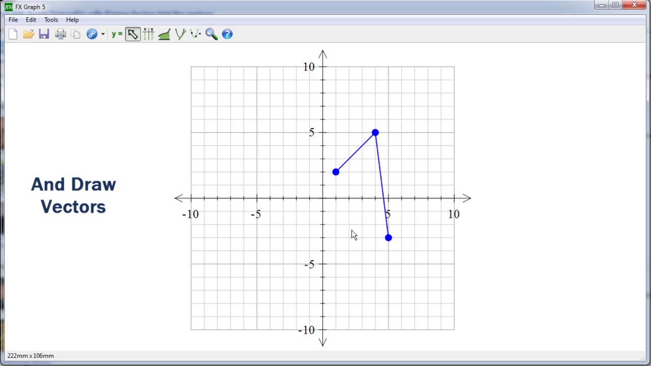 2D Function Graphing In FX Draw FX Graph YouTube