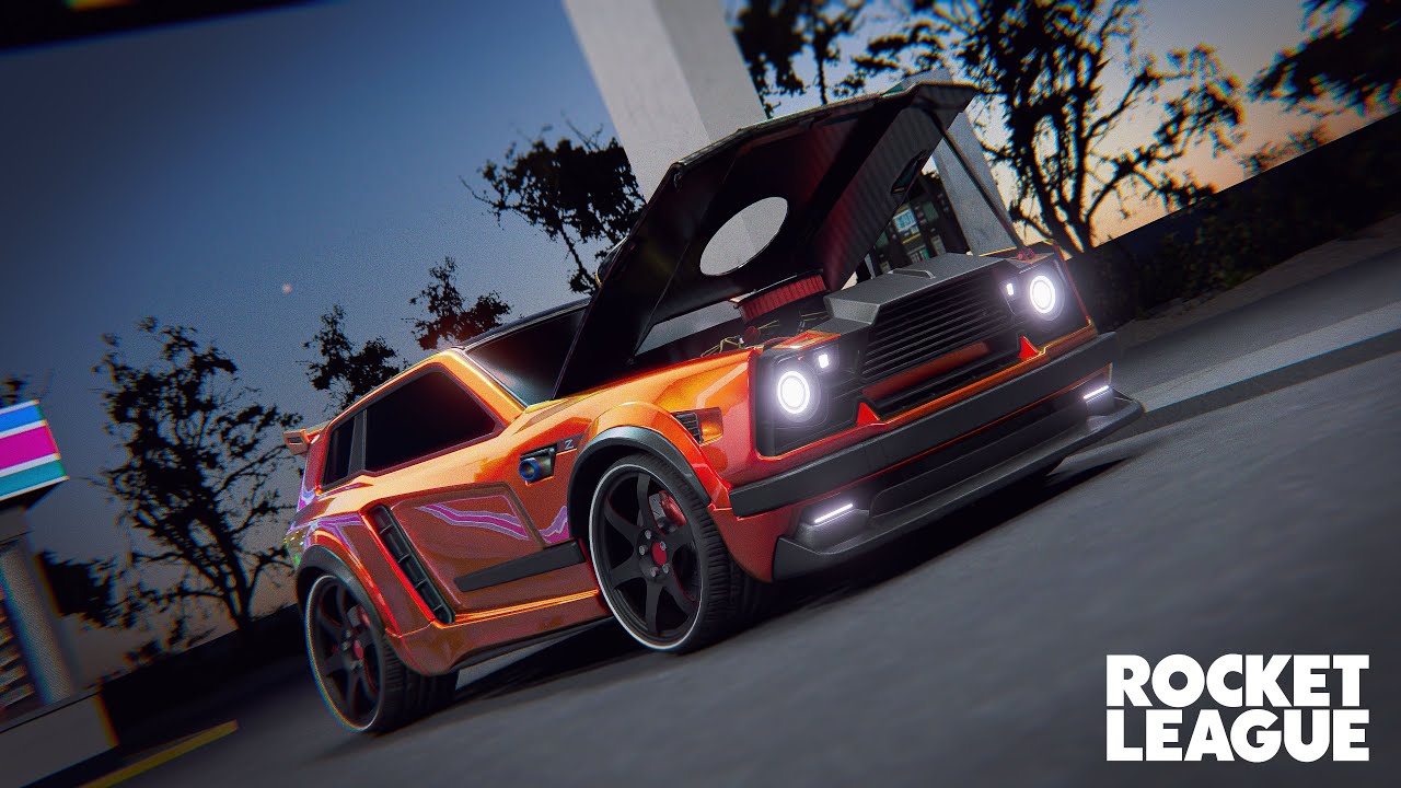 Rocket league - Fennec V8 Trailer ( blender ) - YouTube