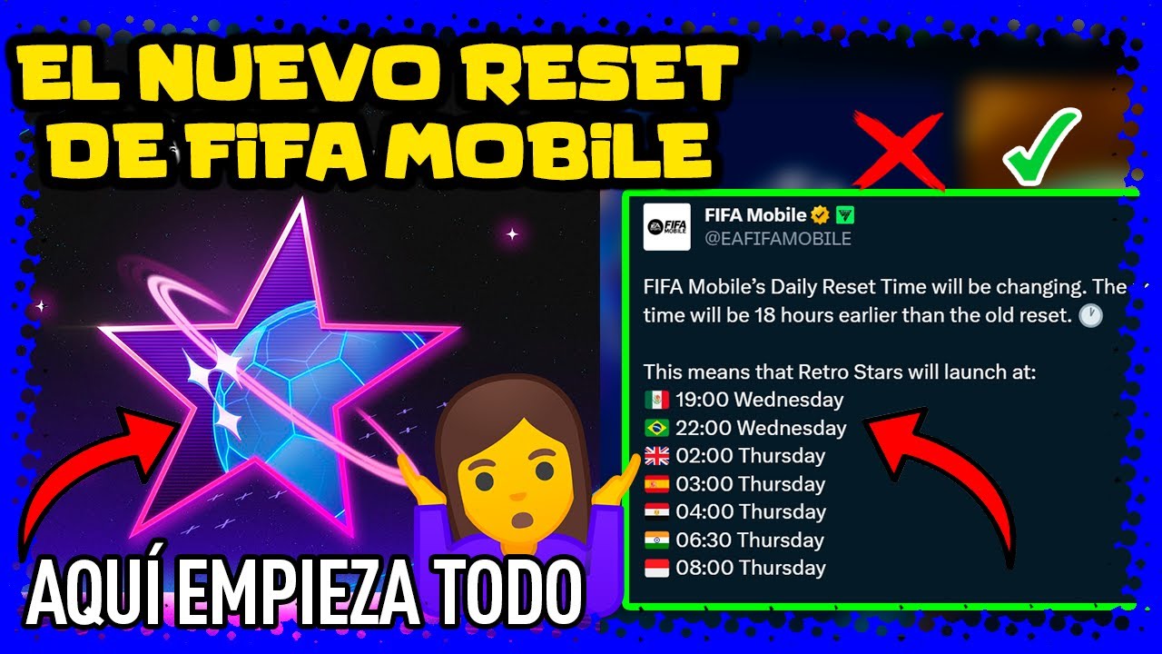 🤯El nuevo reset de FIfa Mobile😮 Esto lo cambia todo, para siempre - YouTube