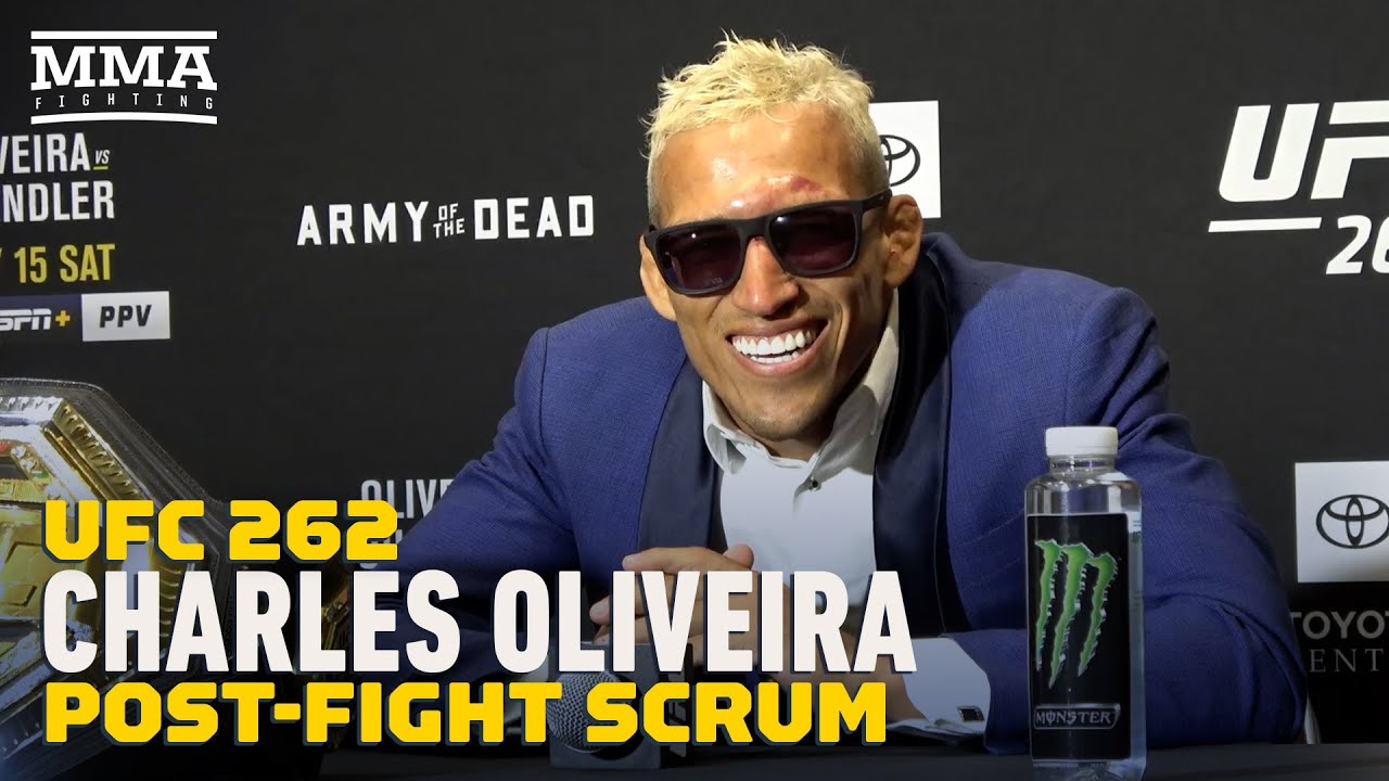 UFC 262: Charles Oliveira Post-Fight Press Conference - MMA Fighting ...