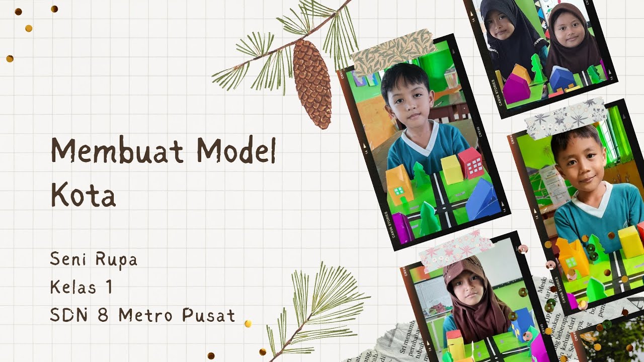 Membuat Model Kota - Seni Rupa Kelas 1 Kurikulum Merdeka - YouTube