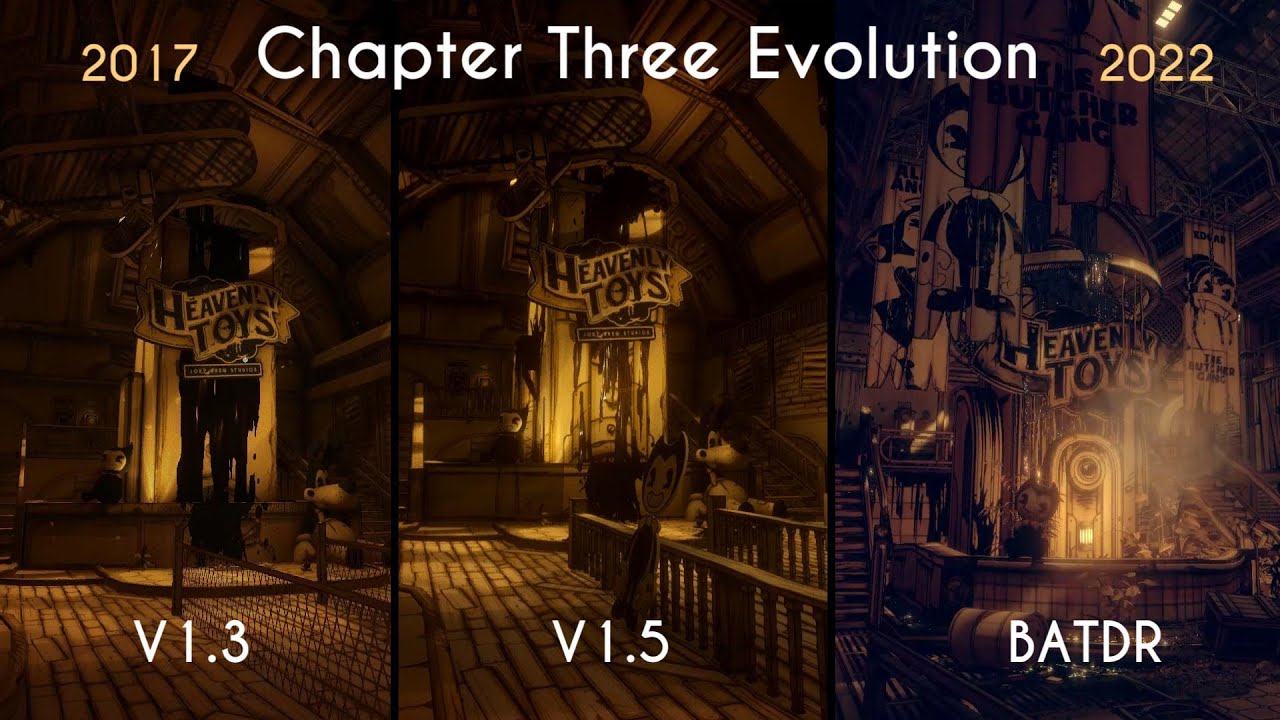 Chapter Three Evolution - Bendy and The Ink Machine(2017 - 2022) - YouTube