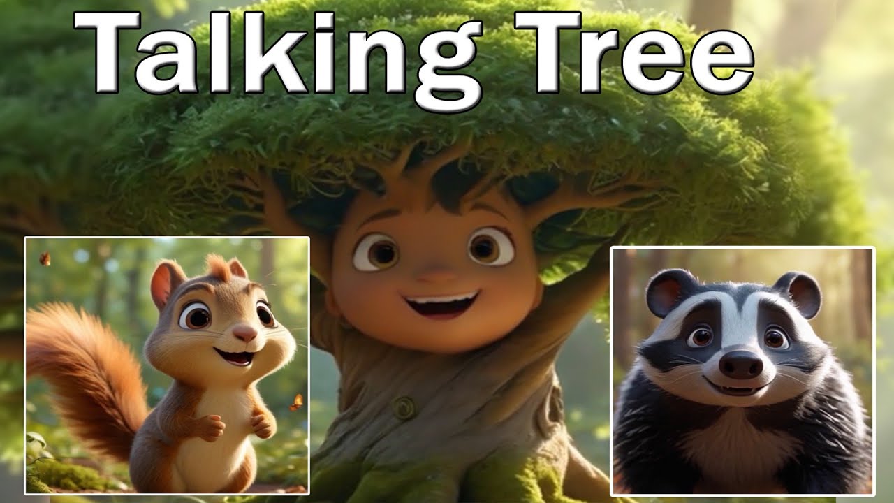 Talking Tree 🌲 Story #child #tree #storyenglish - YouTube