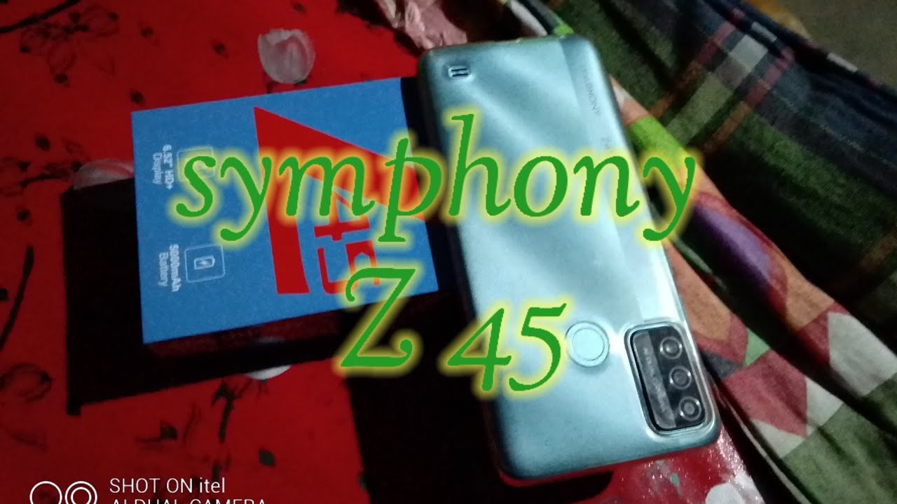 symphony Z45 free fire gaming test - YouTube