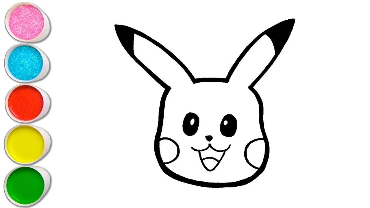 How to Draw Pikachu | Drawing and Coloring Pikachu From POKÉMON ...