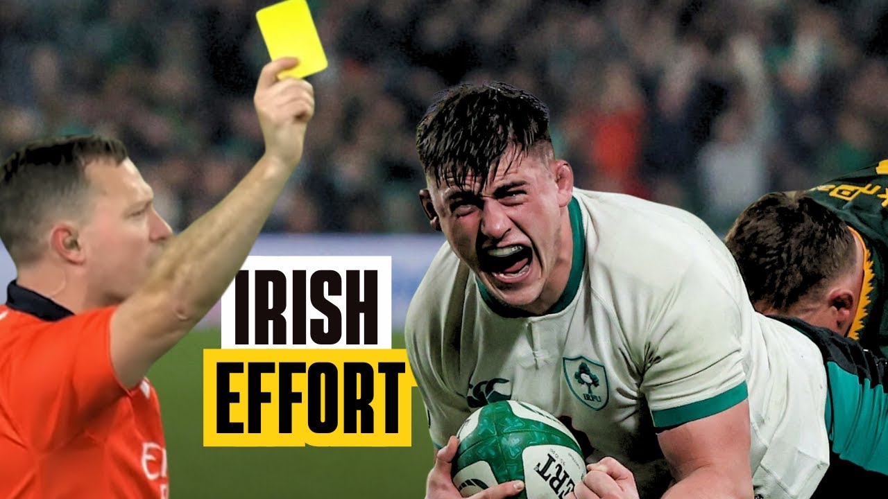 MASSIVE IRISH EFFORT | Ireland v Springboks - YouTube