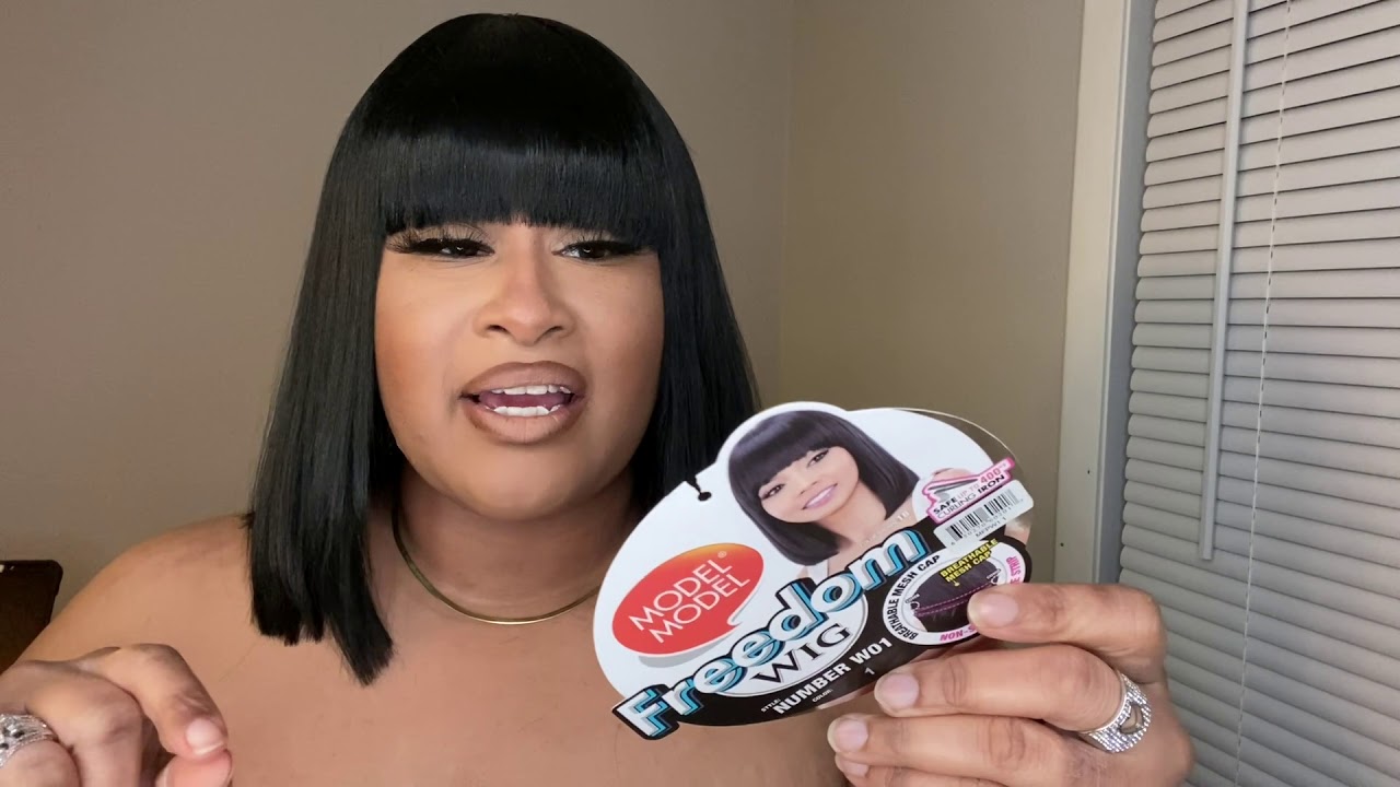 Model Model Freedom Wig (Number W01) it’s the Bangs for me!! Ft ...