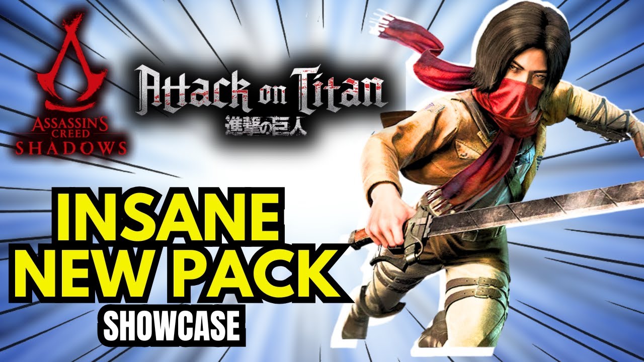 Assassin’s Creed Shadows x Attack on Titan – Full Outfit & Abilities ...