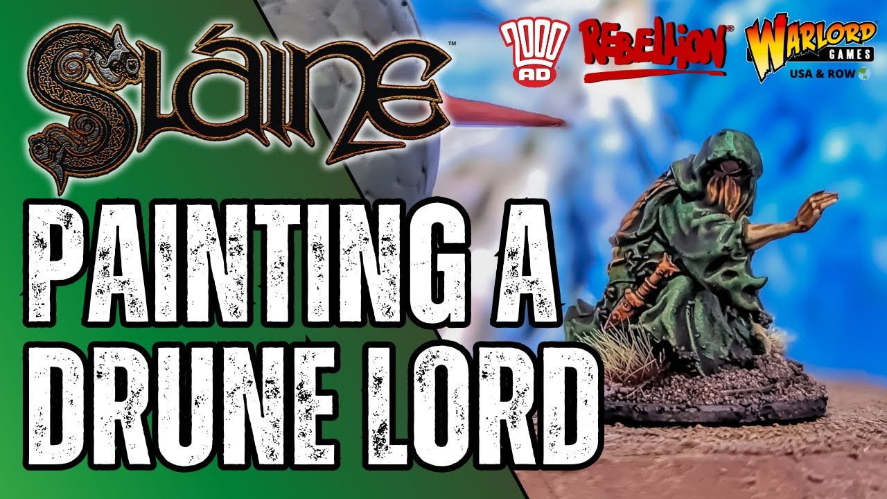 Let's paint! 2000 AD and Warlord Games Slaine - Drune Lord #Slaine # ...