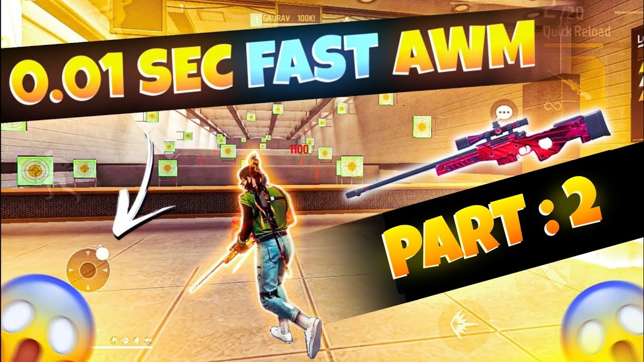 AWM Tips and Tricks Free Fire | AWM No Reload Trick | Fast AWM Kaise Chalaye | AWM Setting Free ...