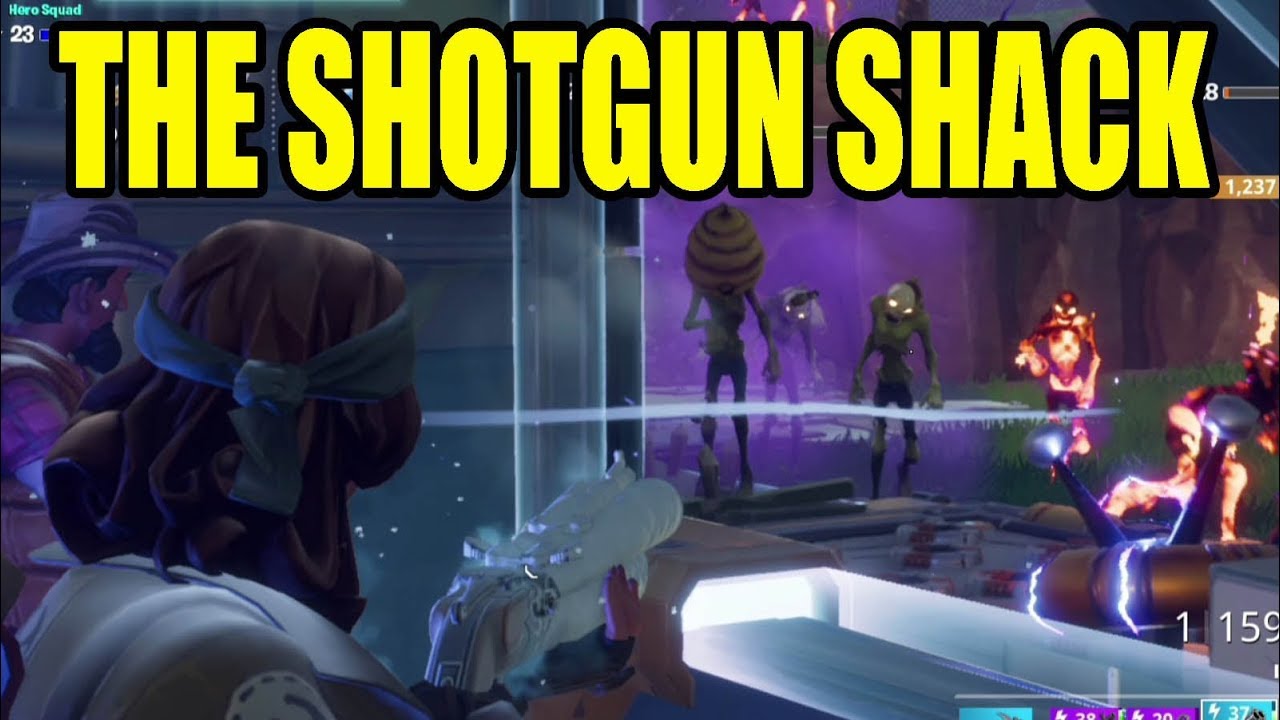 FORTNITE - The SHOTGUN SHACK - Best Build Yet? - YouTube