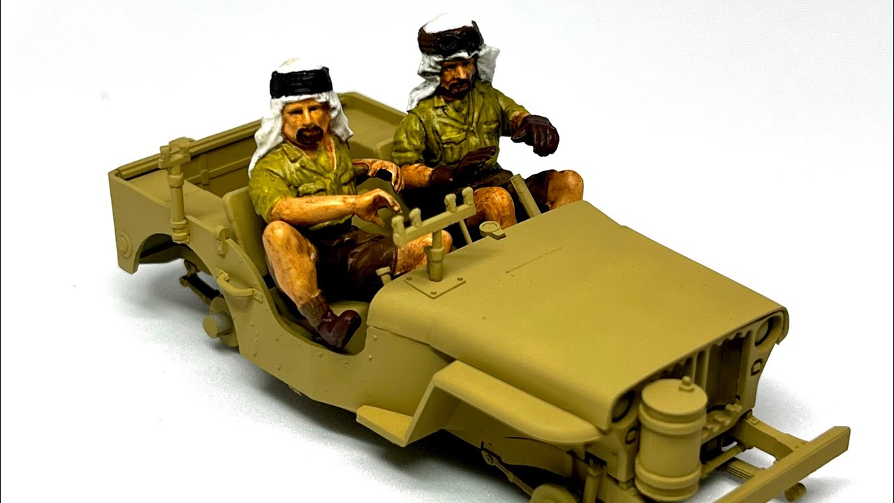 Figures SAS building and painting - 1/35 TAMIYA - part 2 - YouTube