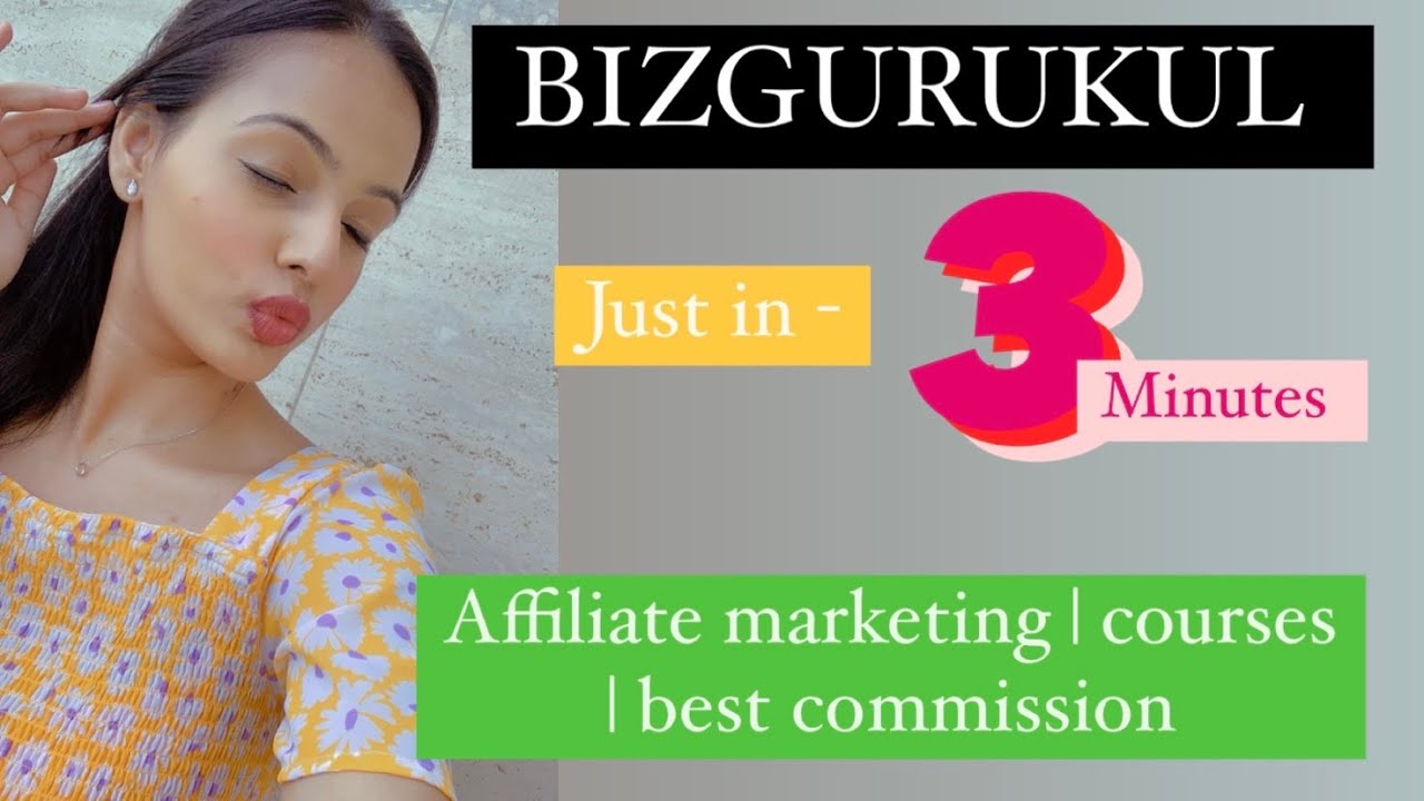 How to earn money | Bizgurukul affiliate marketing (in 3 min) - YouTube