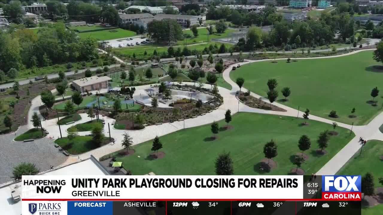 Unity Park playground to close for most of December - YouTube