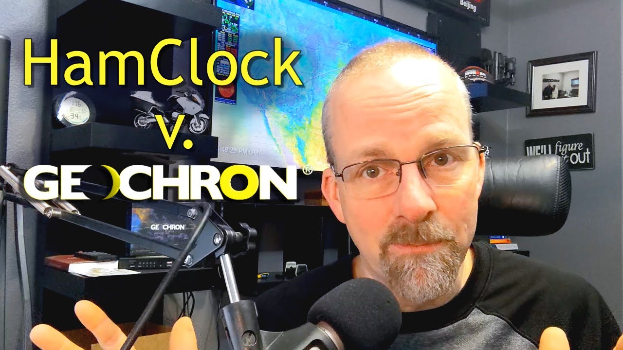 Ham Clock v. Geochron. How do they compare? - YouTube