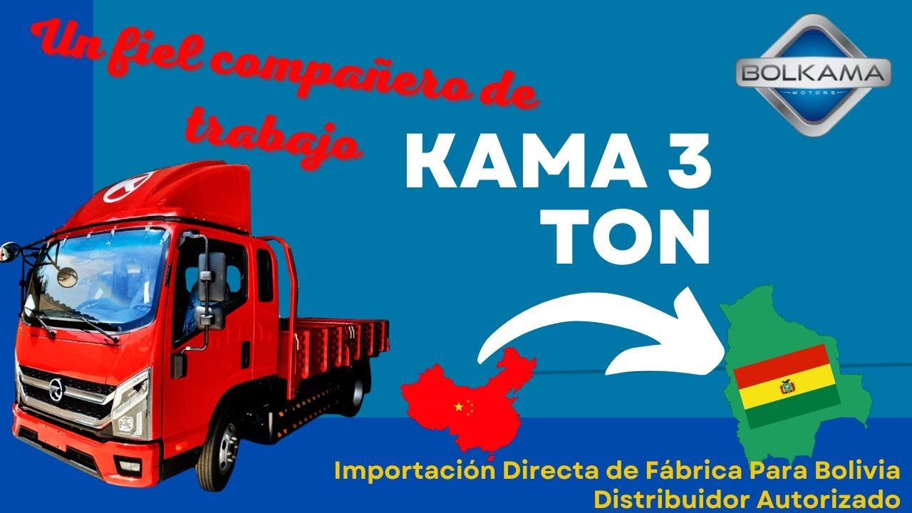 Camión Kama de 3 Ton - YouTube