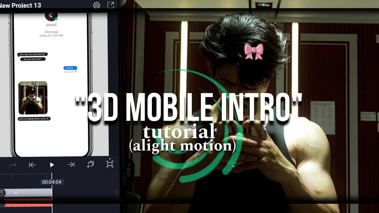 [TUTORIAL]: 3D Mobile intro ||Alight motion - YouTube