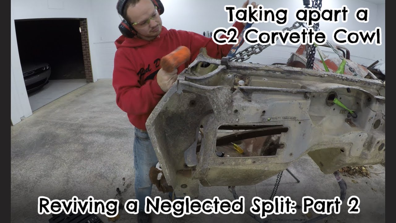 How to Remove A 1963-1967 Corvette Firewall. Fixing the Field Find ...
