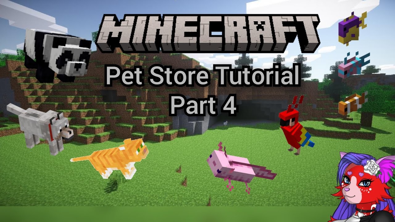 Minecraft - Pocket Edition | Pet Store Tutorial | Part 4 - YouTube