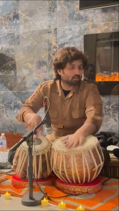 Shariq Mustafa playing in California | Kaash aisa koi manzar hota #tabla - YouTube