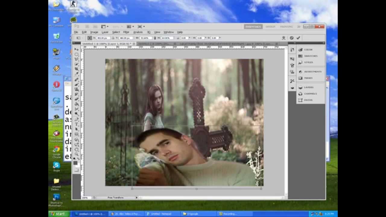 Tutorial photoshop in lb romana-by colonelu morteni - YouTube