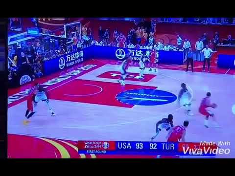 #12DevAdam Türkiye, Basketbol Dünya Kupası’nda ABD’ye uzatmalarda 93 - 92 yenildi #FIBA