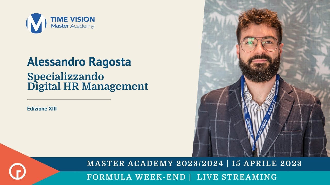 Alessandro Ragosta - Intervista al TimeVision Graduation Day 2022/2023 ...