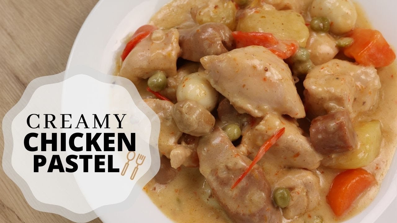 Creamy Chicken Pastel Recipe - YouTube