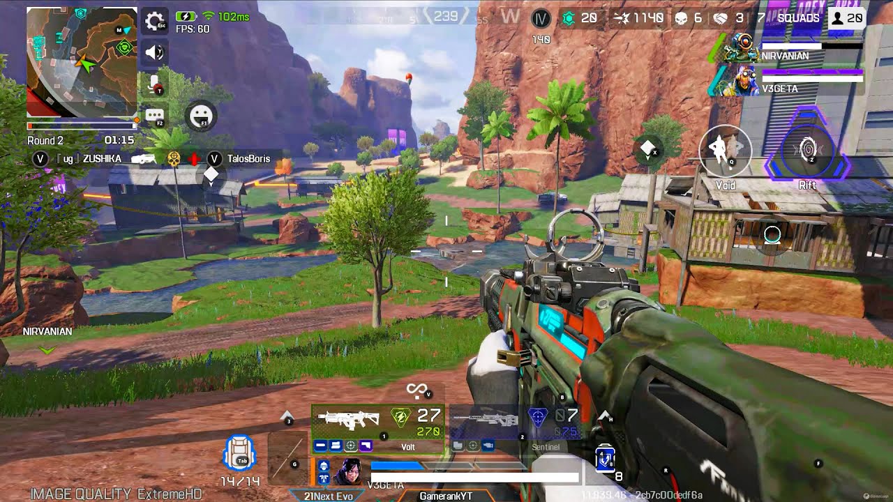 Apex Legends Mobile Emulator Gameplay | Apex Legends Mobile 120fps ...