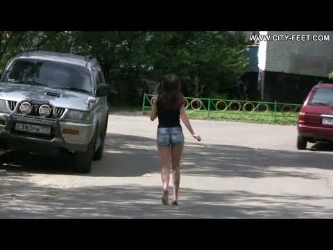 City Feet - Svetlana: Charming Barefoot Brunette. Part 2