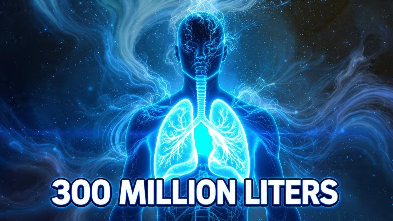 How Much Air a Human Breathes in a Lifetime - YouTube