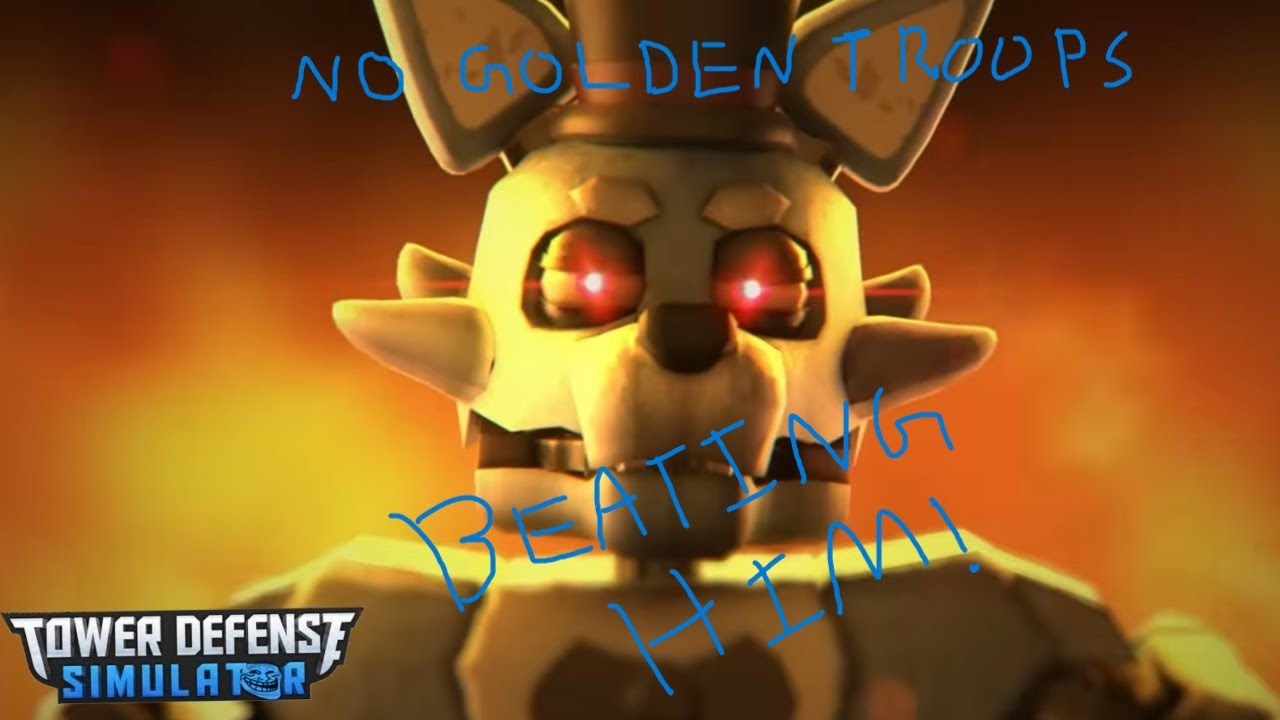 PIZZA PARTY BOSS NO GOLDEN TROOPS | Roblox Tower Defense Simulator ...