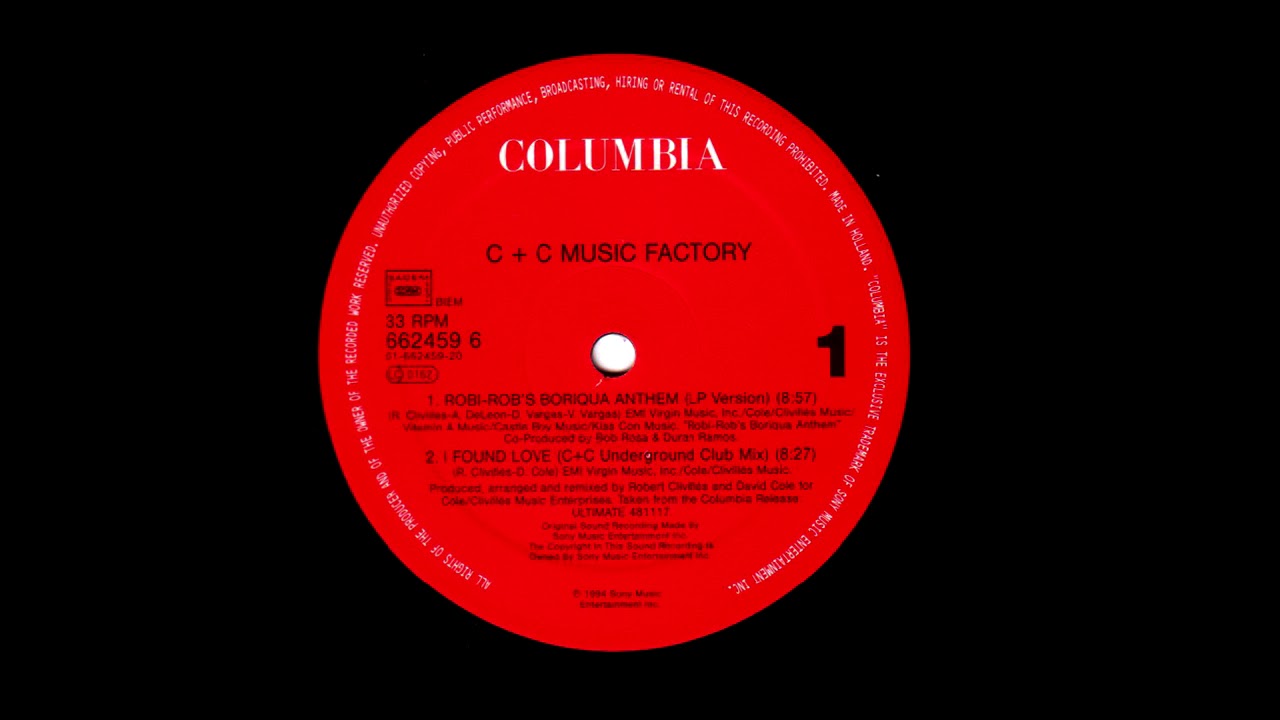 C+C Music Factory ft El General Robi Rob's Boriqua Anthem | Tribal ...