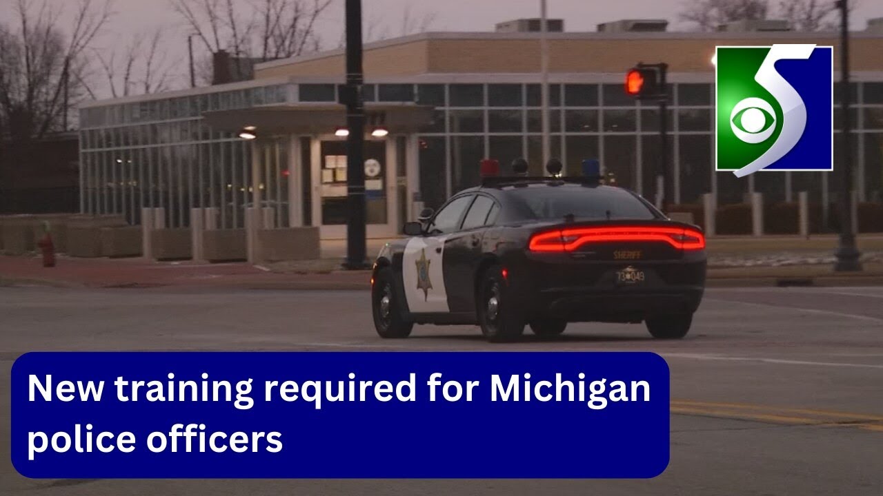 Michigan police required to complete training to maintain license - YouTube