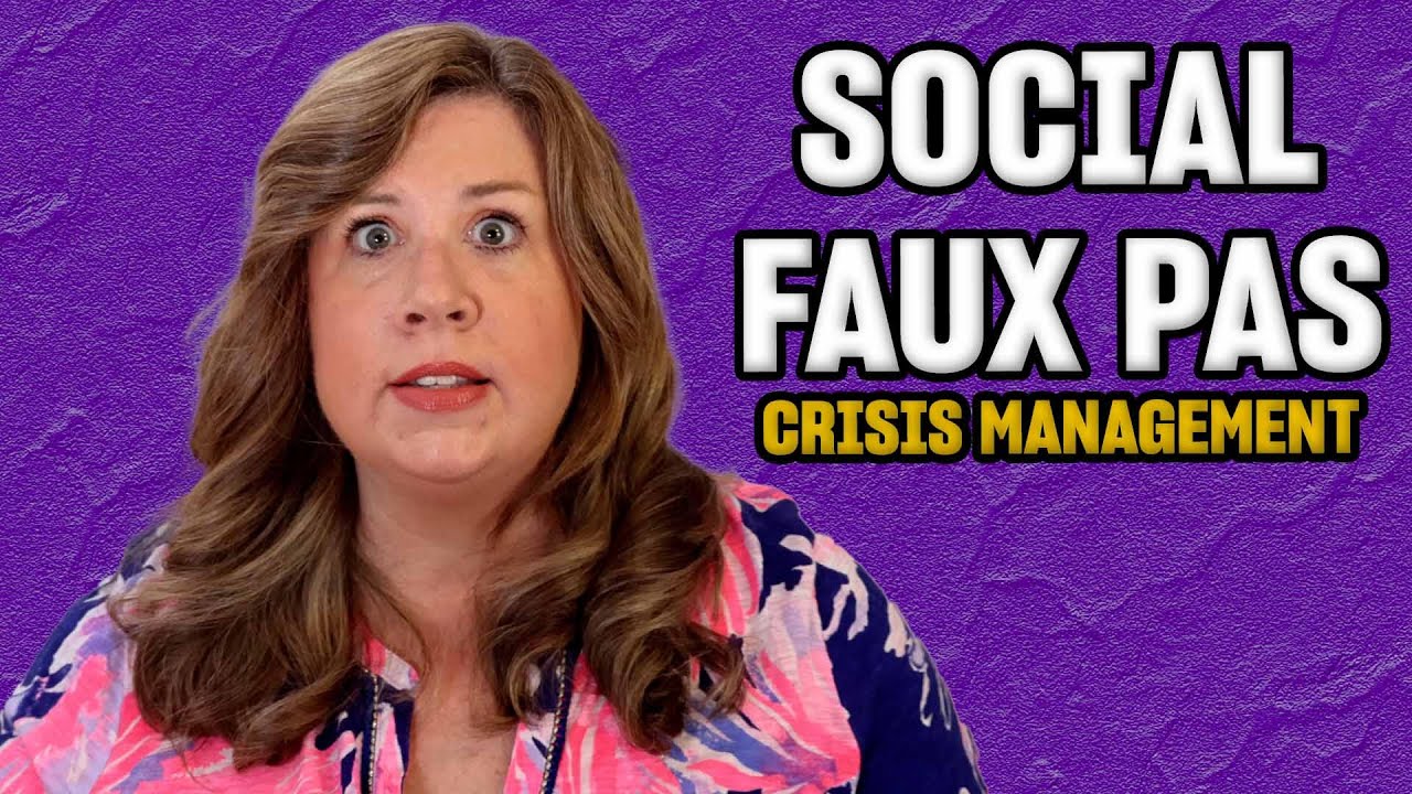 Recovering from a Social Faux Pas with ADHD - YouTube