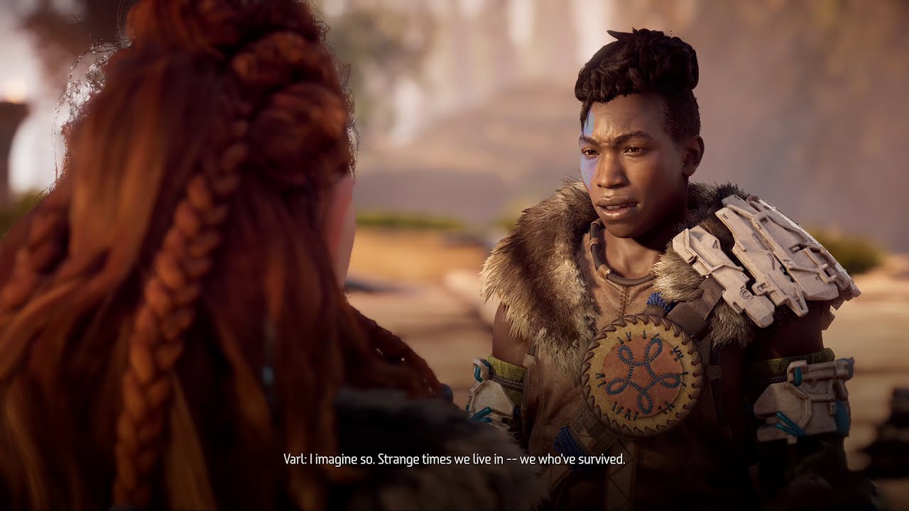 Horizon Zero Dawn: Rare Lines - Varl comments on Aloy riding strider ...