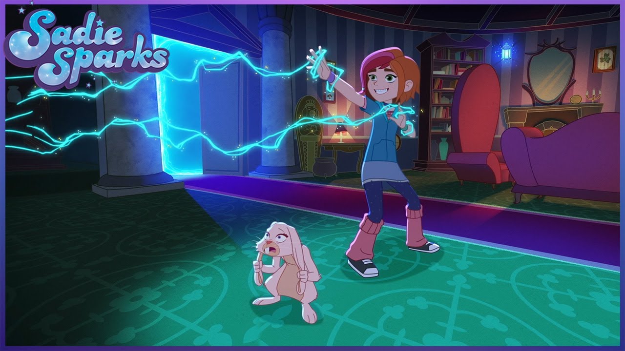 Sadie Sparks in English 🎩 Funny Bunny 🐇 Dance 🕺 Magic Cartoons - YouTube