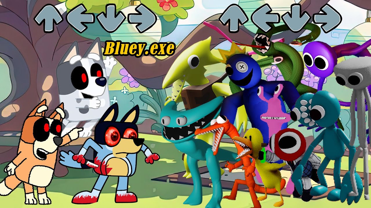FNF BLUEY BINGO AND MACKENZIE BLUEY UPROAR #bluey #mackenzie⛔️ Explore ...