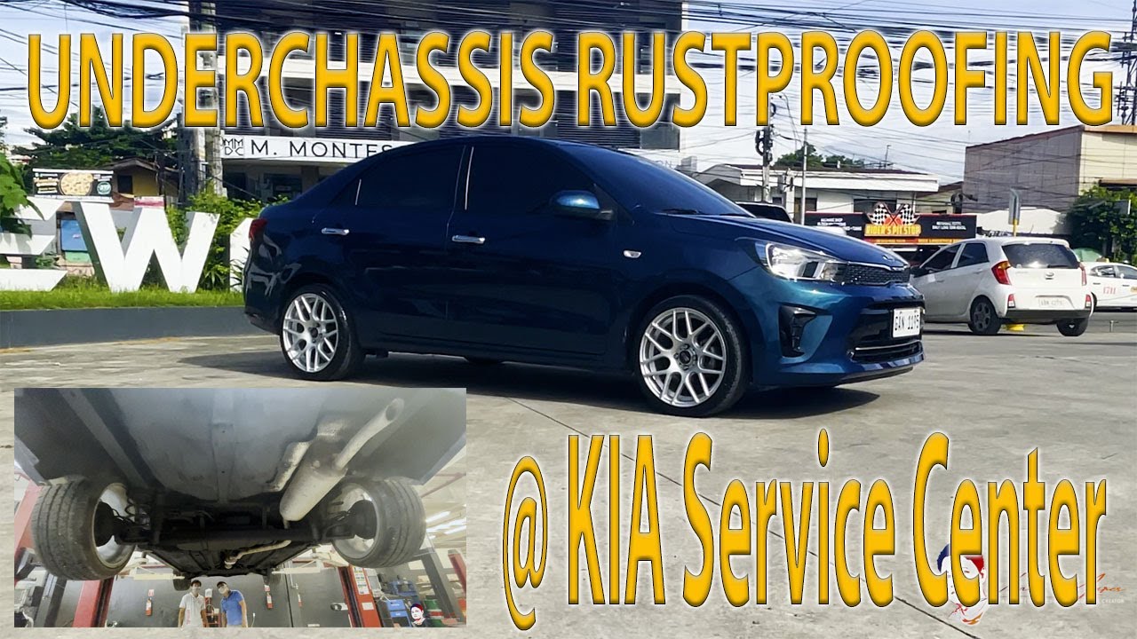 Under Chassis Rustproofing on Kia Soluto | Car Modification Vlog - YouTube