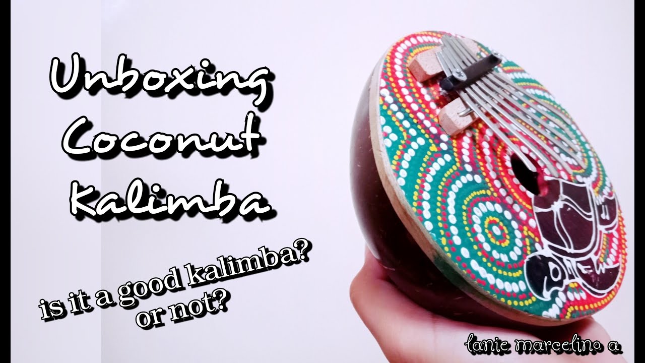 Unboxing COCONUT Kalimba and Sound Test || Super Unique!! - YouTube