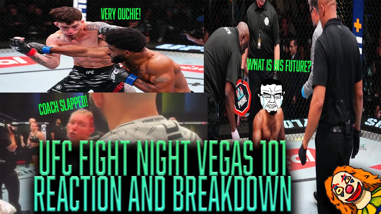 UFC Fight night Vegas 101 Full card reaction - YouTube